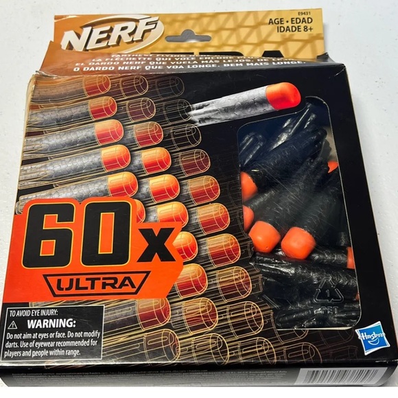 Nerf | Toys | Nerf Ultra 6 Farthest Flying Darts Contains 57 For Nerf ...